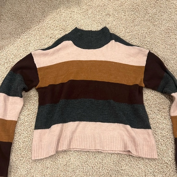 Express | Sweaters | Express Striped Sweater New Condition | Poshmark